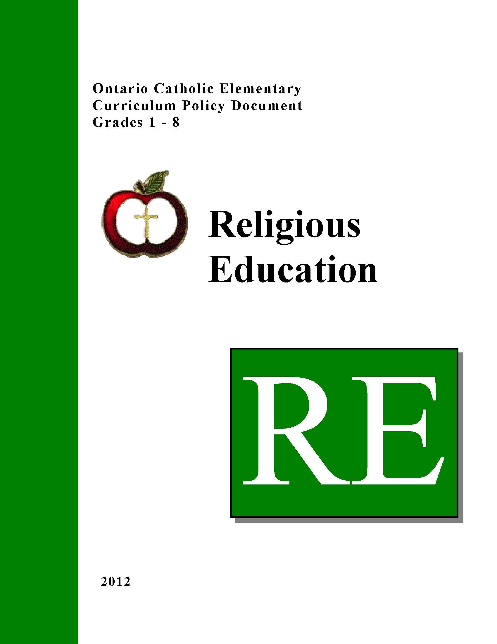 Resources to Support the teaching of the Elementary Religious Education ...